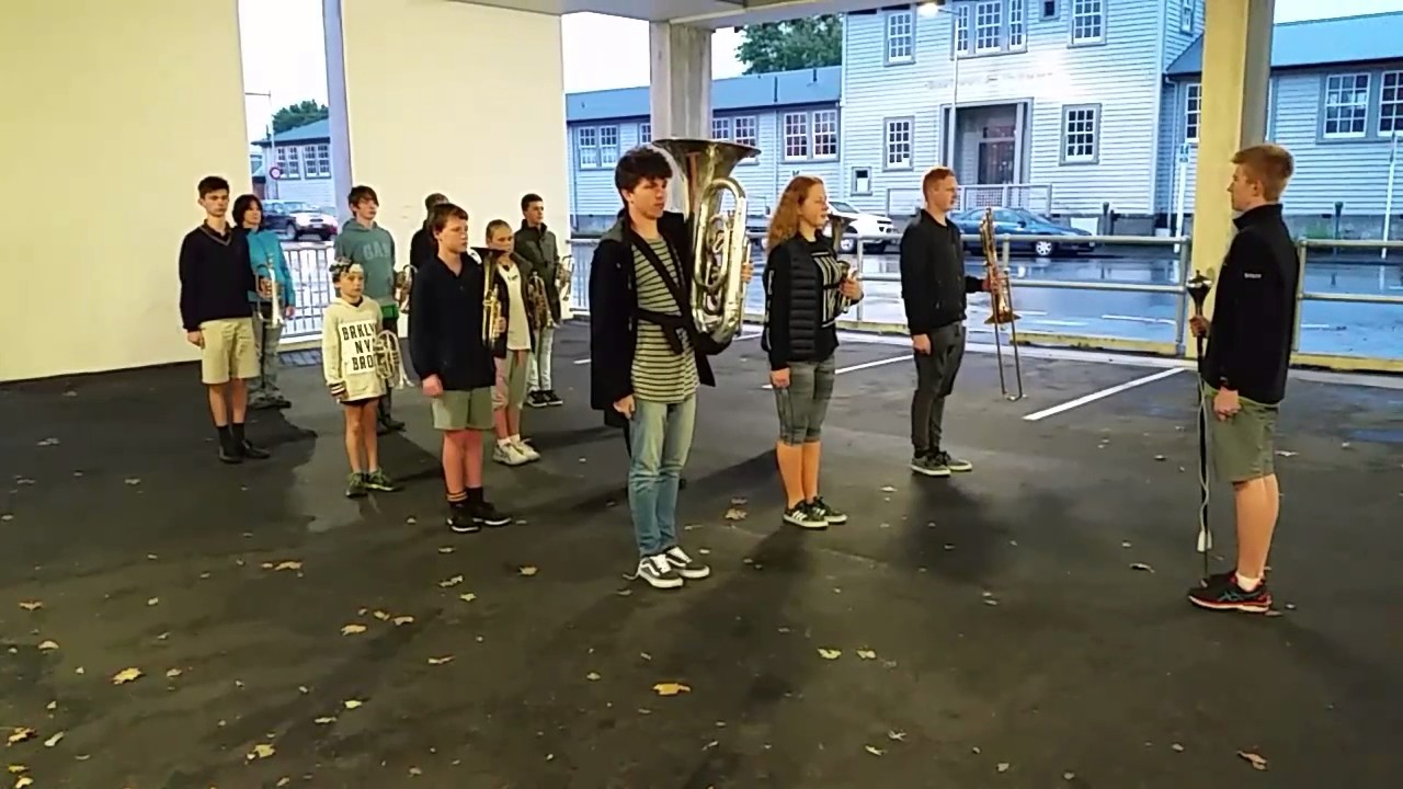 First Class Brass Marlborough District Junior Brass Band NZ - YouTube