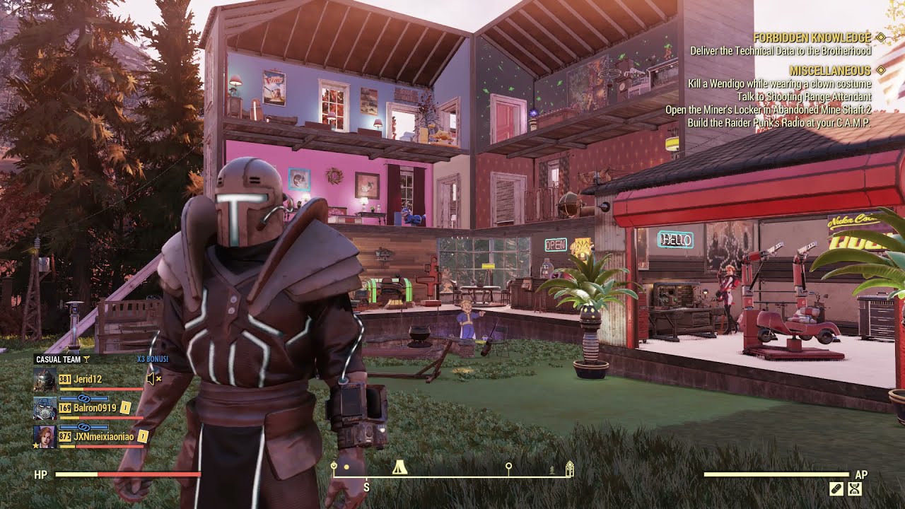 Fallout 76 - CAMP Tour - In a Barbie World - YouTube