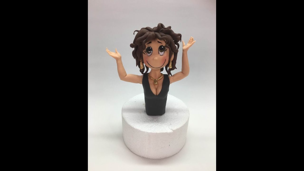 Девушка из торта ( торс) / how to make a torso of a woman cake topper ...