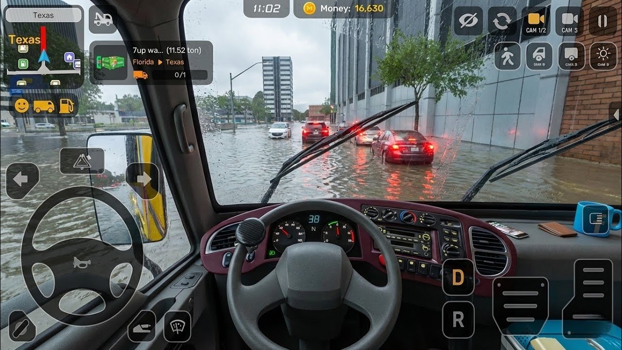 🚛Mini truck Simulator Vietnam gameplay Great graphics Delivering Pork ...