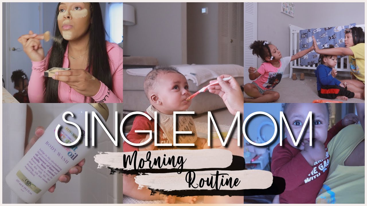 Single Mom Morning Routine☀️ *very realistic* |2022 - YouTube