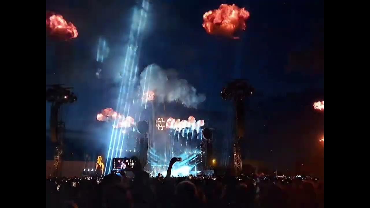 RAMMSTEIN - Sonne LIVE 11.05.2024 Prague Czech Republic exclusive amazing crazy fire flames ...