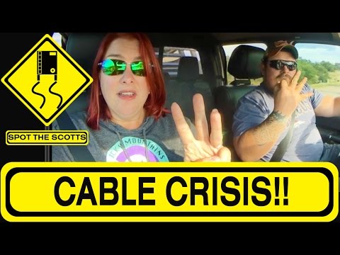 SpotTheScotts: THREE BROKEN SLIDES!!! Heading to Xscapers Convergence... Pt 1 ~RV Life! {#371}