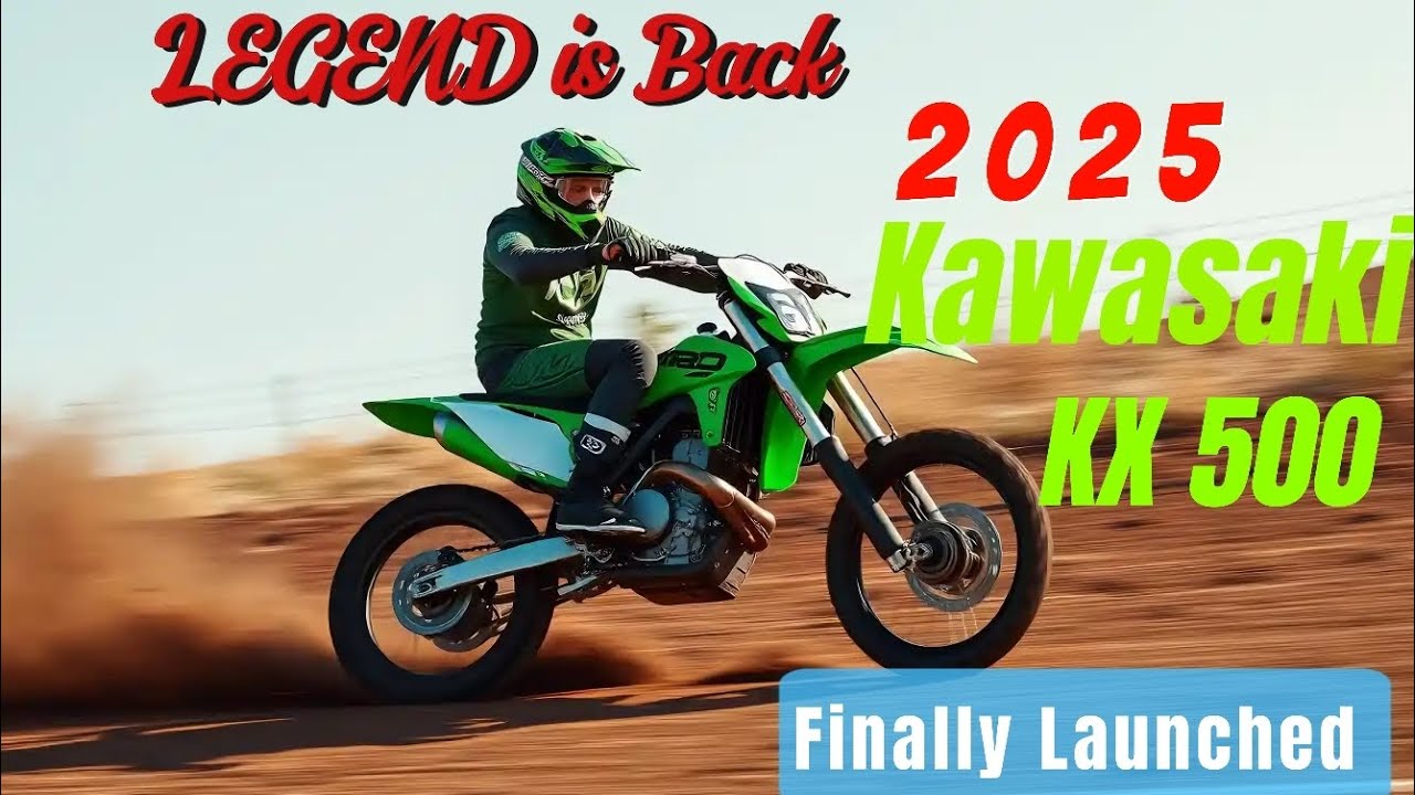 New Kawasaki KX500 (2025) Finally Launched.!!! - YouTube