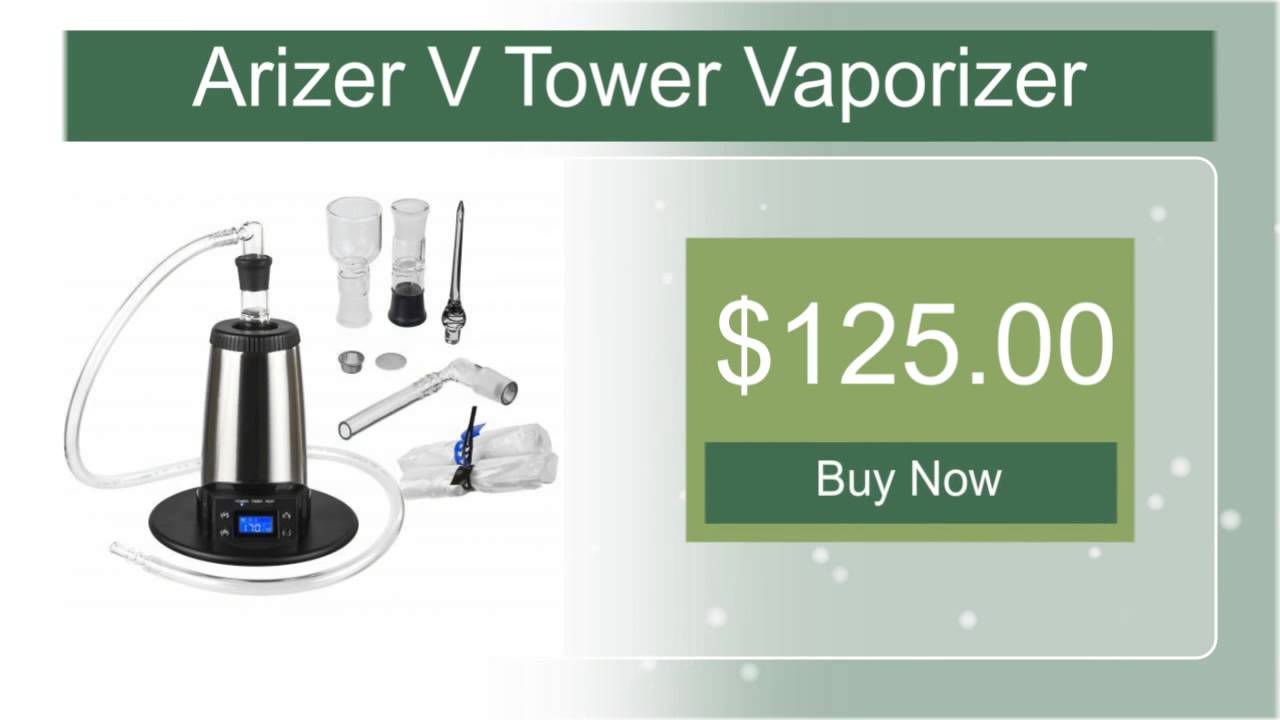 Arizer V Tower Vaporizer - YouTube