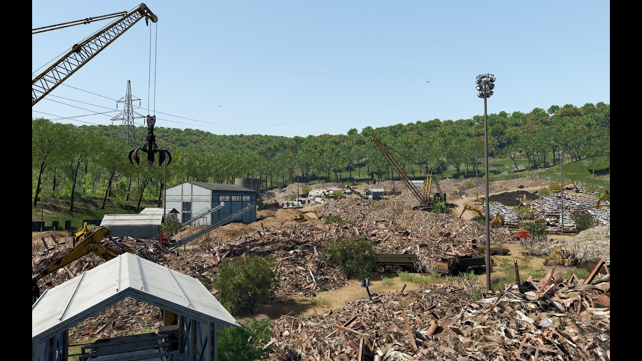 SCUM JUNKYARD New .6 Patch Update POI B0 Walkthrough Map Location - YouTube