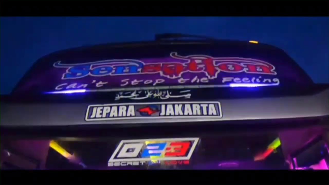 DJ BUS MALAM KEREN DAN FULL STROBO - YouTube