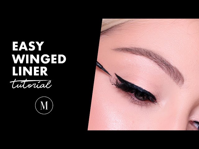 Quick And Easy Winged Liner Youtube 25 Beautiful Winged Eye Makeup
