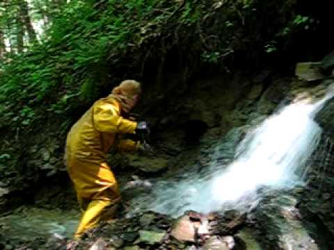 Cave Digging During Druid Camp 2009 - YouTube