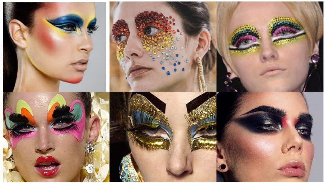Runway Makeup Look, models stunning makeup look.,model makeups - YouTube
