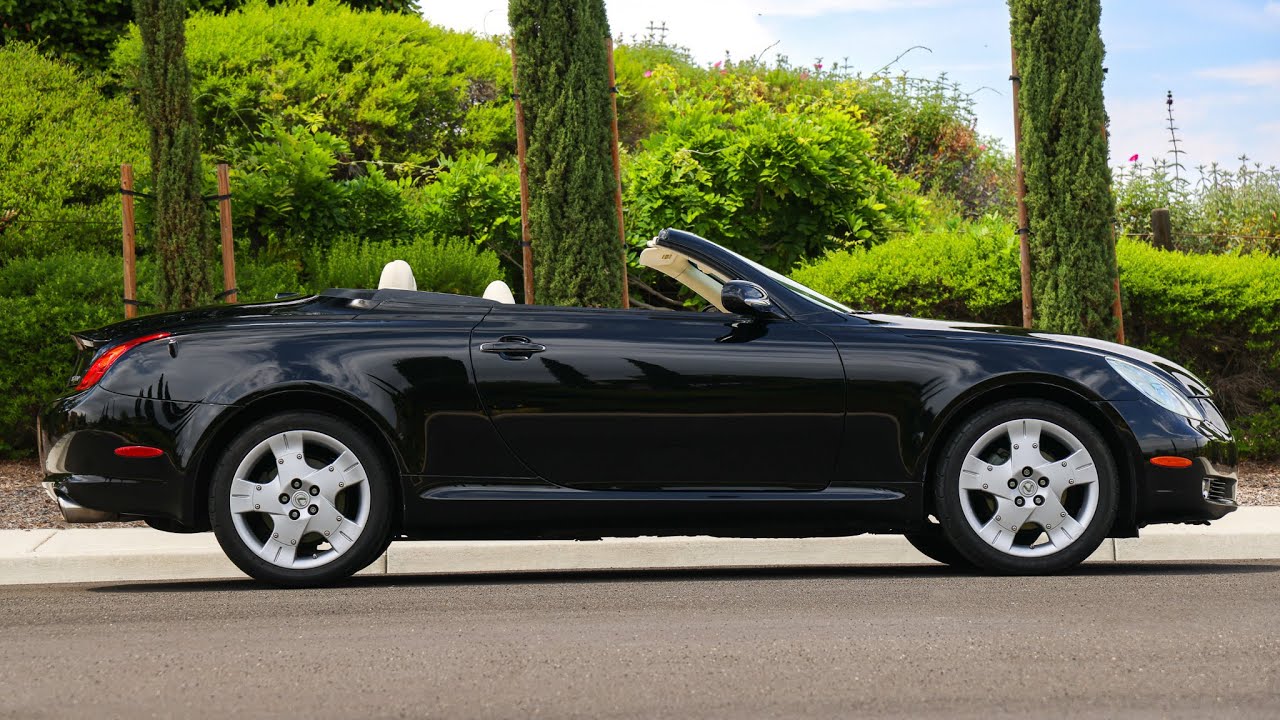 2005 Lexus SC430 Top Operation - YouTube
