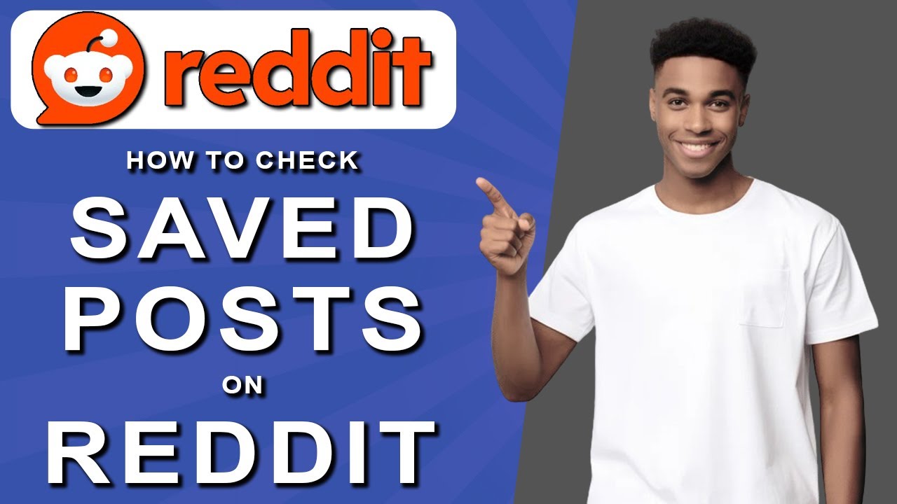 How to check saved posts on reddit (2024) - YouTube