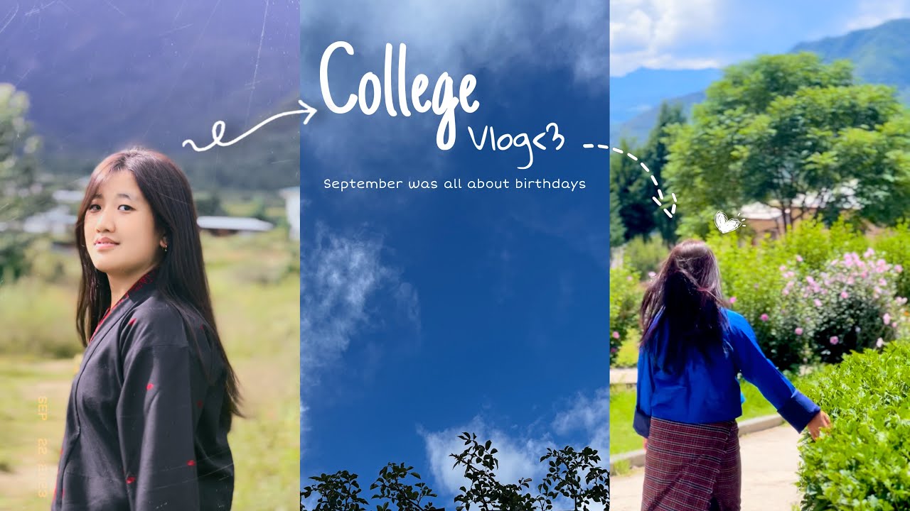 College Vlog📚• Life of a college student, birthday month, quality time ...