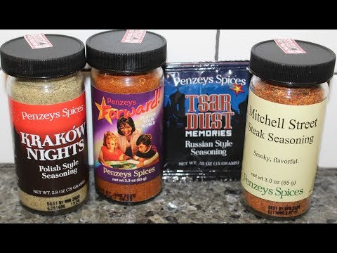Penzeys Spices Seasoning: Krakow Nights, Forward, Tsar Dust Memories & Mitchell Street Review
