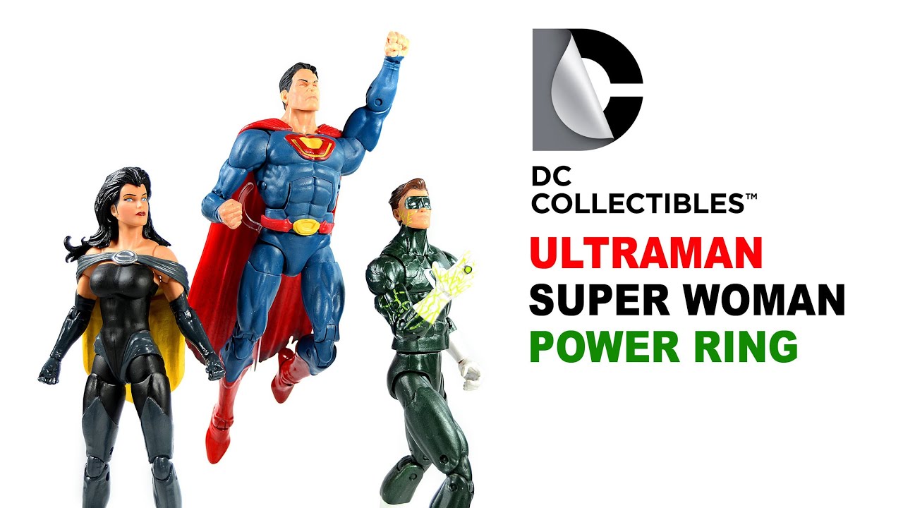 DC Collectibles Ultraman Superwoman Power Ring Crime Syndicate Figure ...