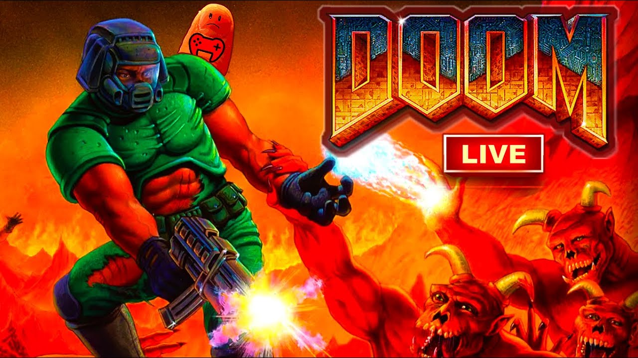 🔴 We're DOOMED!! | The Original DOOM 1993 | Live - YouTube