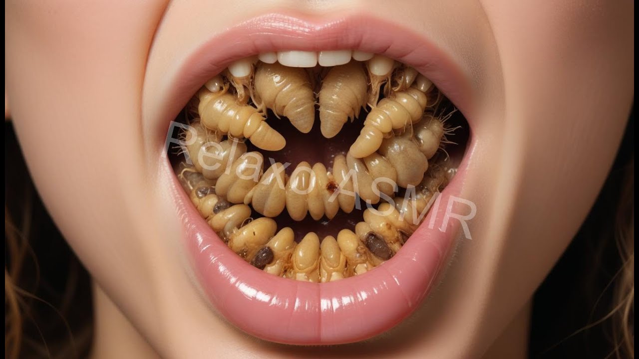 🔴ASMR Surgery: Deep Cleaning the Infected Nose | Maggots Removal ...