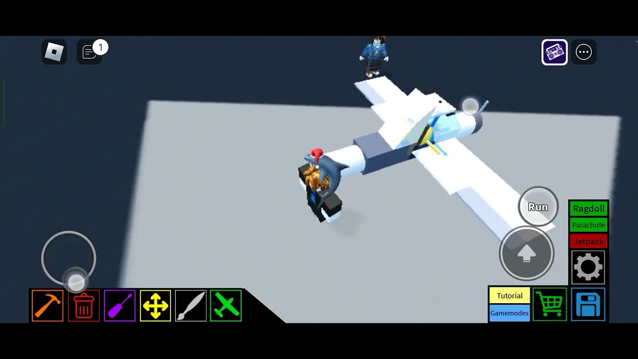 How to build a very small plane in plane crazy - YouTube