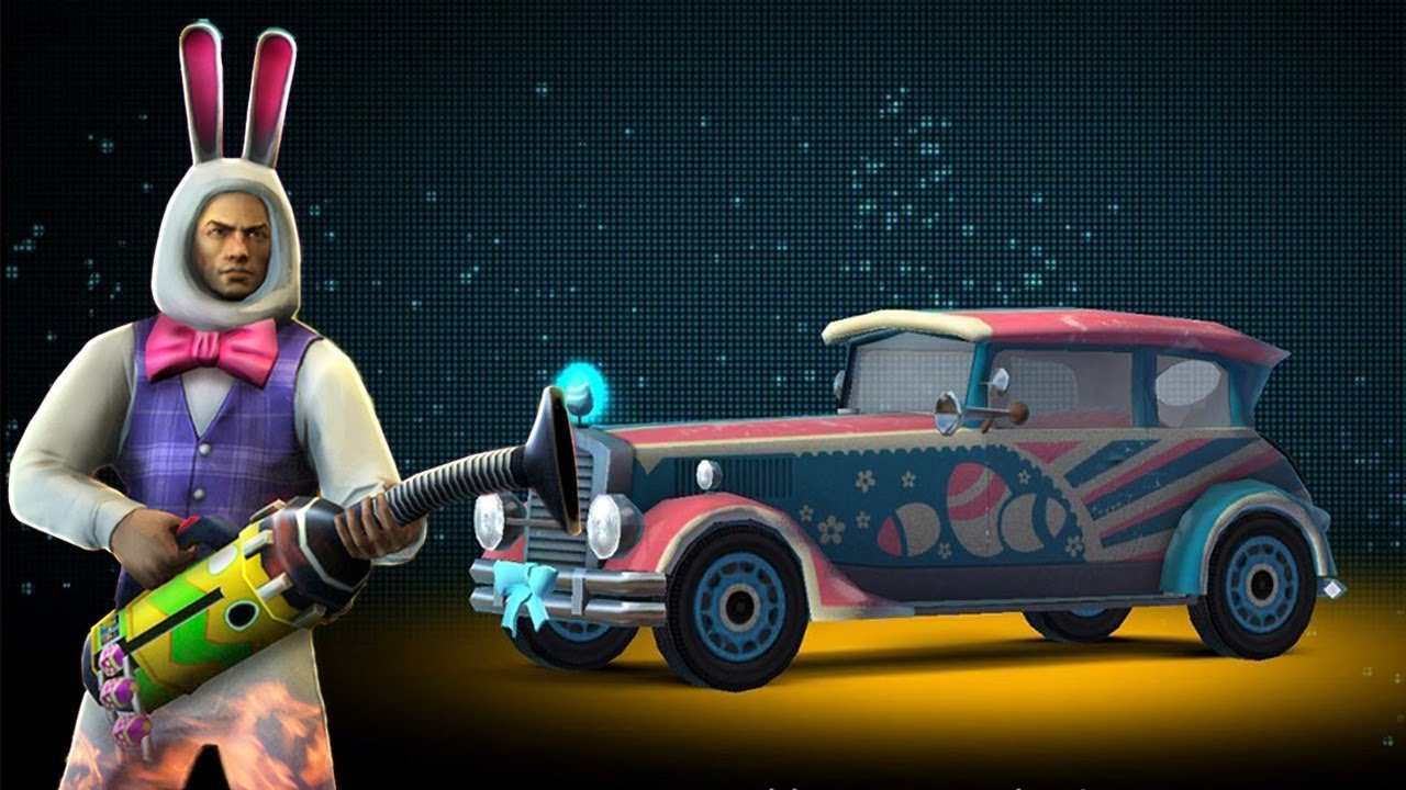 GANGSTAR VEGAS - BUNNY WITH BEAUTIFUL EASTER VAN | ATTACK FRANK'S HOUSE ...