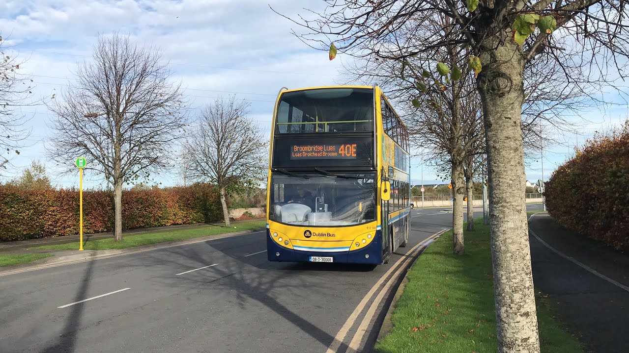 Dublin Bus | Route 40E to Broombridge Luas | Enviro 400 Volvo B9TL ...