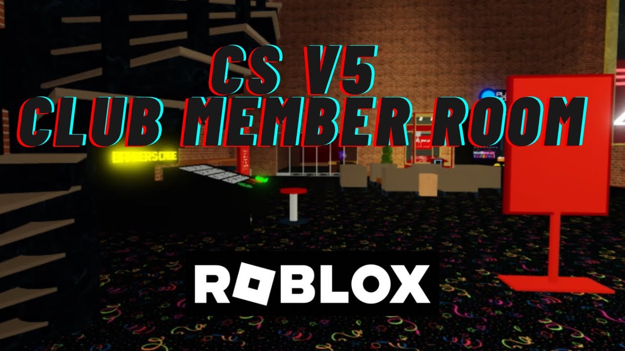 Roblox Cornerstone Arcade V5 Club Member Room (Part 1) - YouTube