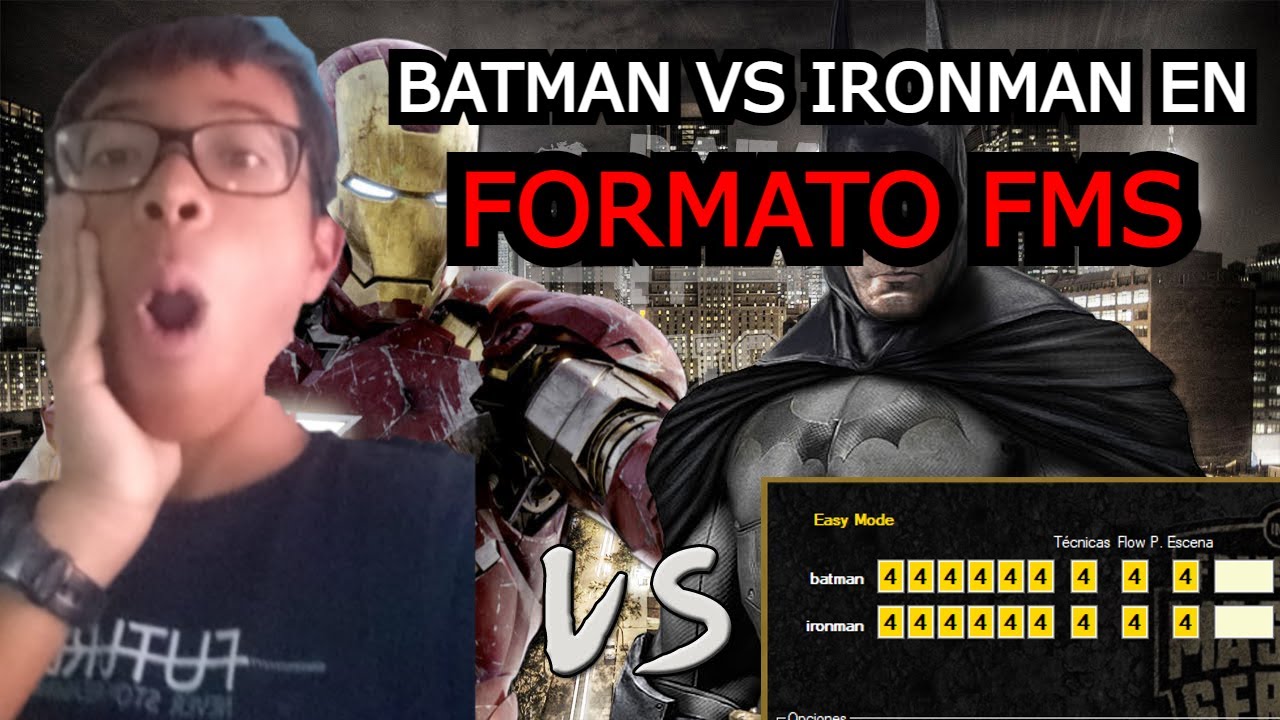 VOTANDO L VS CONAN EDOGAWA Y BATMAN VS IRONMAN EN FORMATO FMS - YouTube