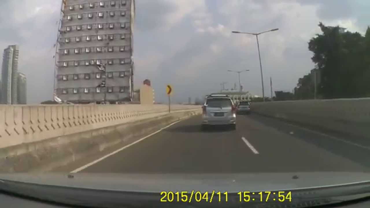 Flyover Antasari dari Blok M ke Cilandak Timur - YouTube