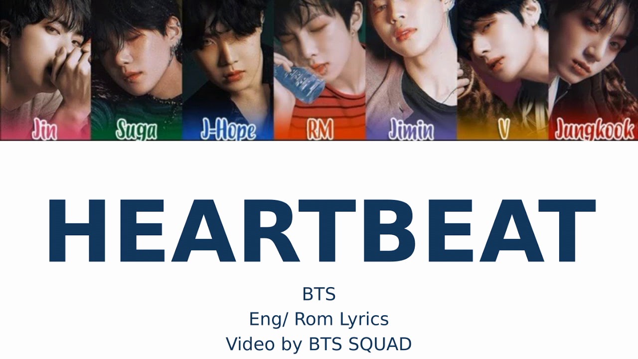 BTS 'HEARTBEAT' Lyrics Mp3 - YouTube