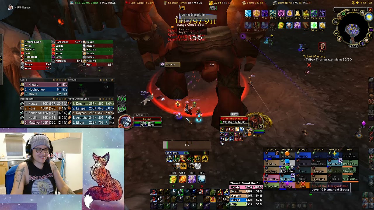 Clip: [TBC] Enh shaman Gruul DST dropped - YouTube