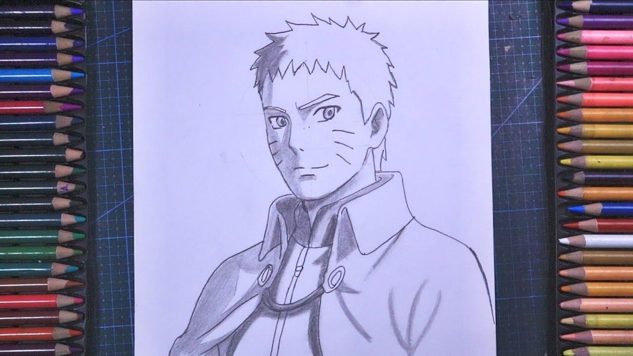 How To Draw Naruto Uzumaki || Naruto || Anime Drawing || Step By Step ...