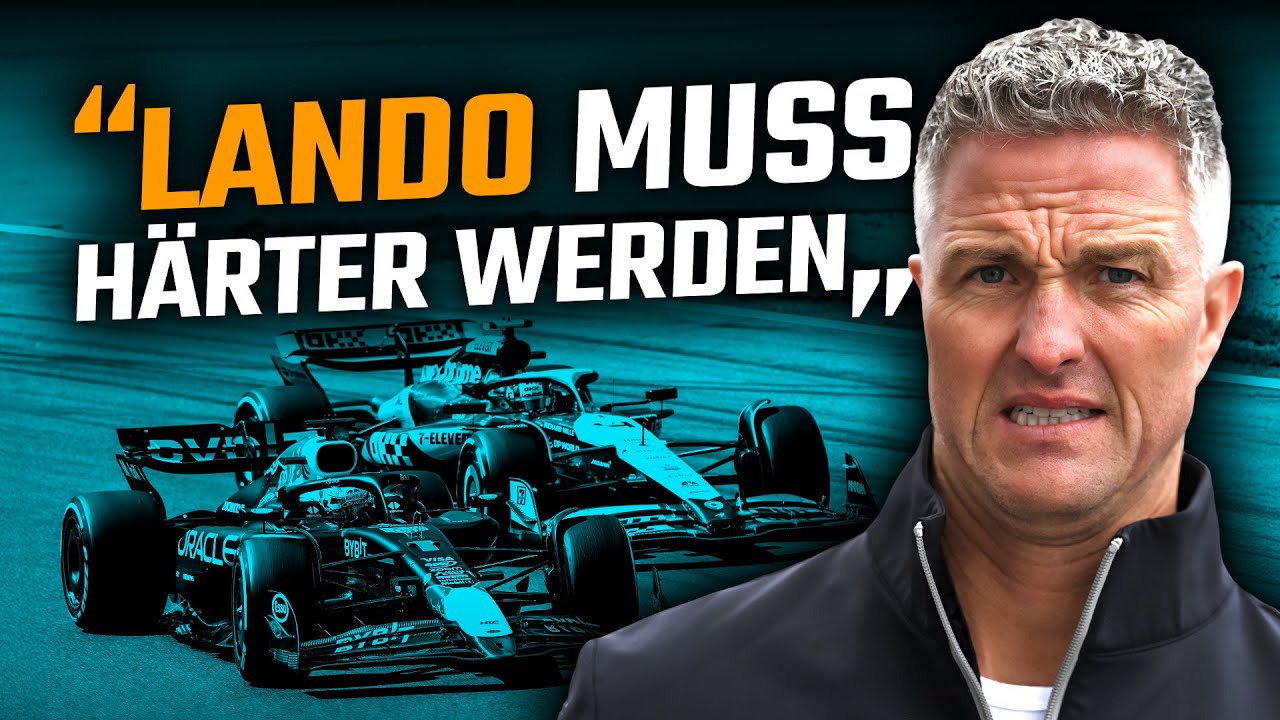 Ralf Schumacher: "Was ich an Max cool finde, ist ..." - YouTube