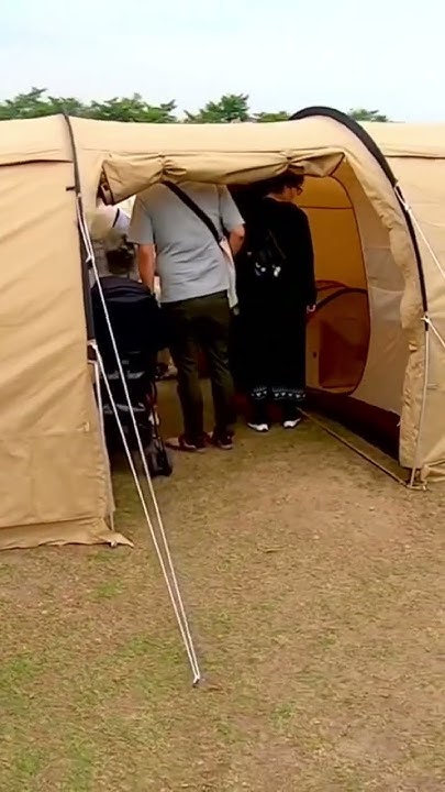 【アウトドア パーク 2022】DOD（ディーオーディー）KAMABOKO TENT 3L（カマボコテント3L）T7- 690-TN タンの紹介 #shorts - YouTube
