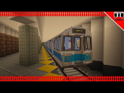 MBTA Recreation in Minecraft #2 | MBTA Blue Line (Wonderland-Bowdoin) W ...