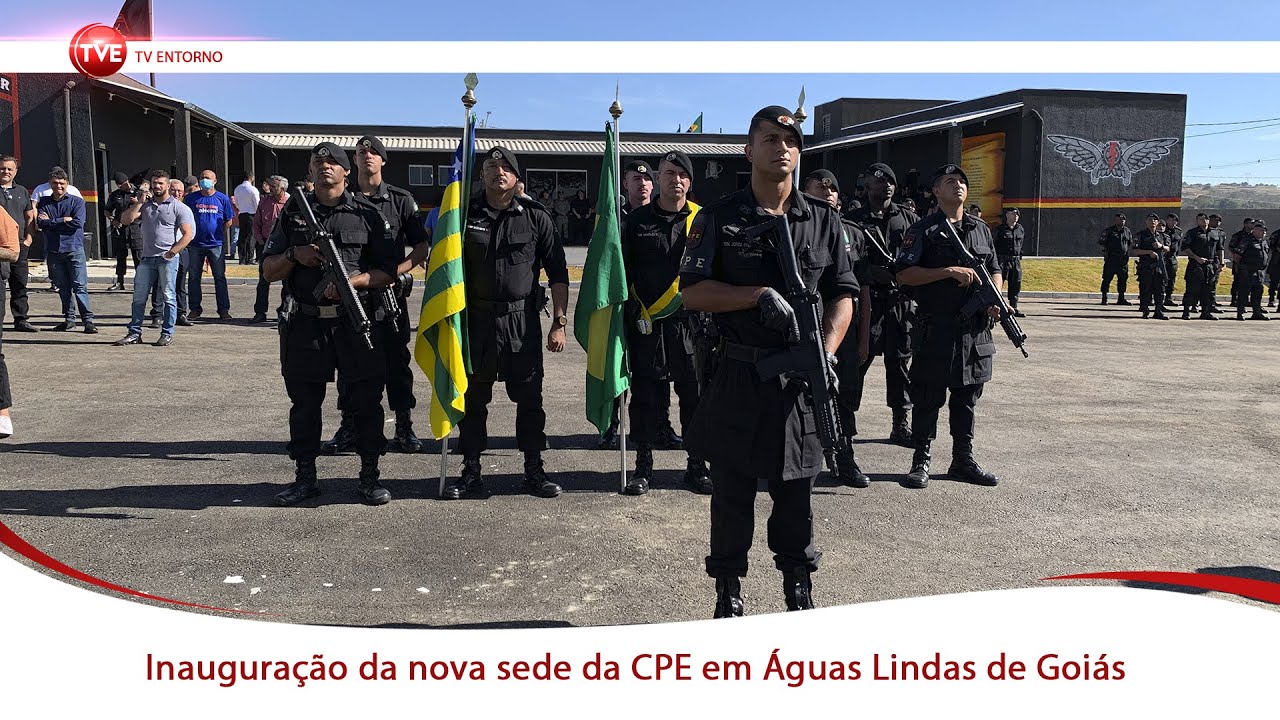 Inauguração da nova sede da CPE em Águas Lindas de Goiás - YouTube