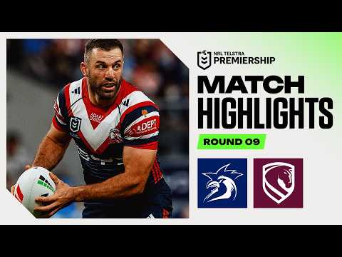 NRL 2026 | Roosters v Broncos | Match Highlights | Round 9