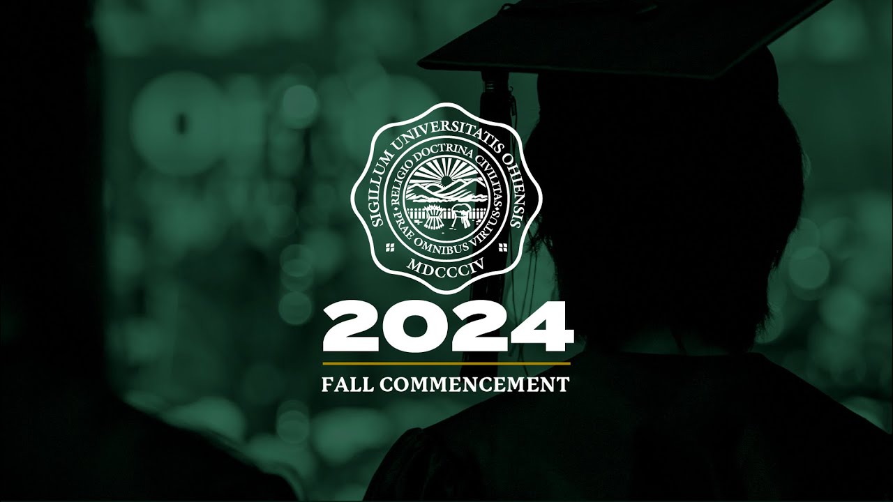 Ohio University Fall Commencement 2024 Saturday - YouTube