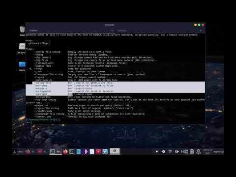 Git-hound - Github Sensitive Info Finder - BlackArch Linux #23 - YouTube