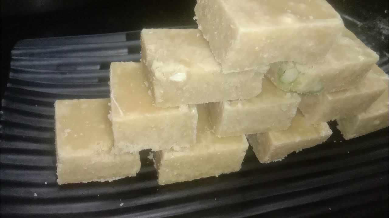 sweet barfi#putane ki barfi#sirf 2 chijose bani ae mitayi#how to make ...