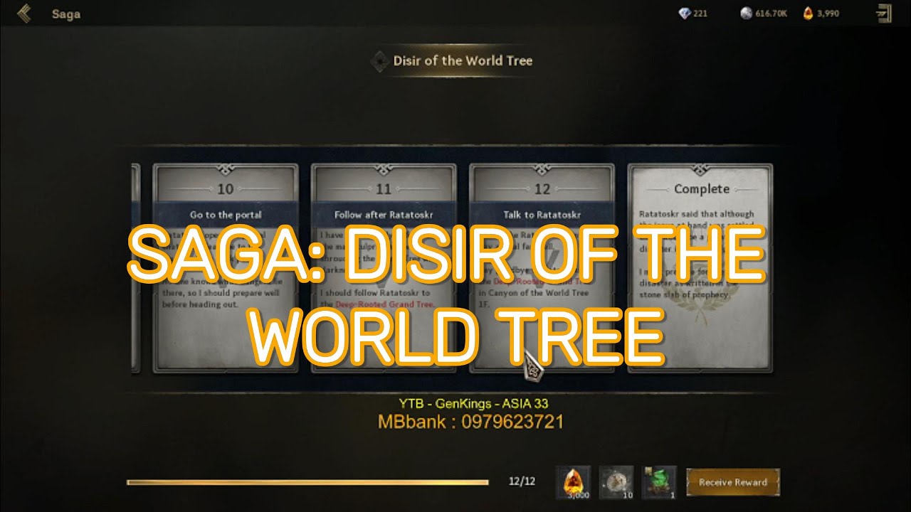 Nhiệm Vụ Saga Disir of the World Tree - Legend of Ymir #legendofymir # ...