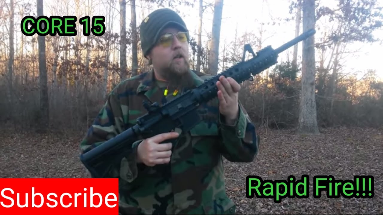 AR 15 / Core 15 Review & Test Fire - YouTube