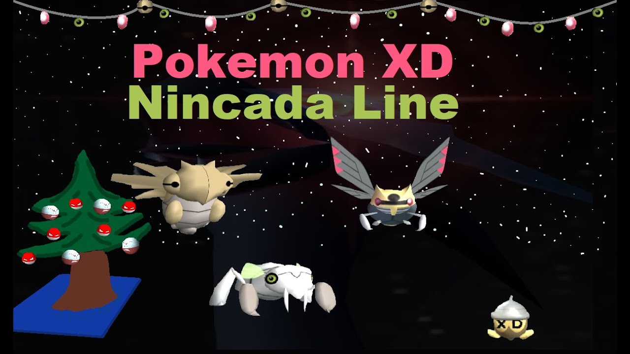 Pokemon XD Nincada Line Only Challenge - YouTube