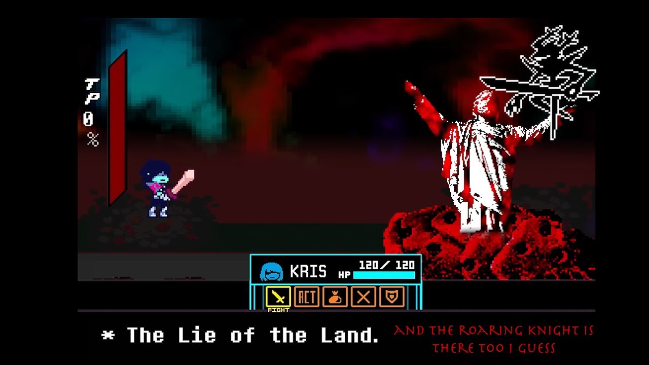 [DELTARUNE CHAPTER 3] Roaring Knight with Utgarda-Loki's theme - YouTube