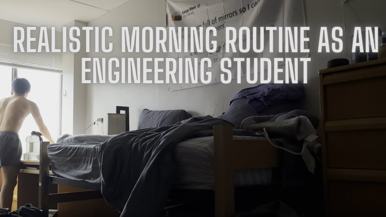 Realistic Morning Routine At Rutgers University - YouTube