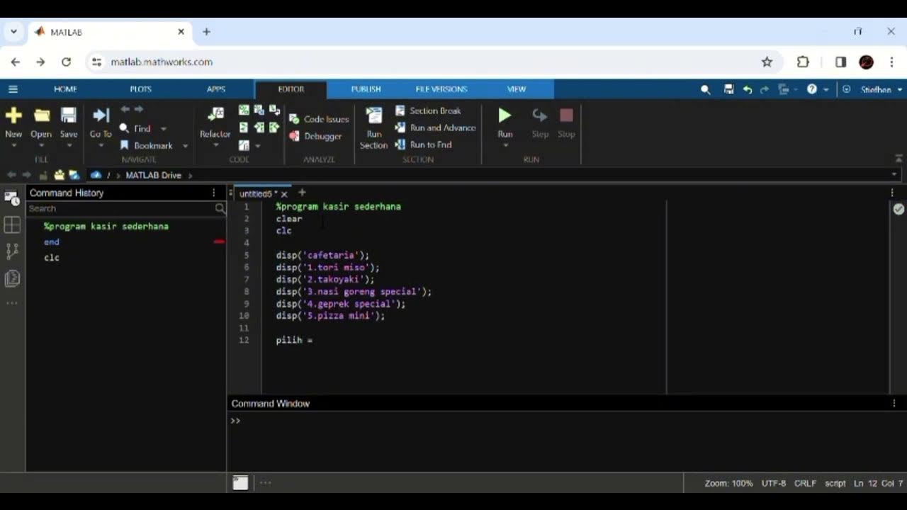 TUGAS BESAR TEKNIK PEMROGRAMAN - YouTube