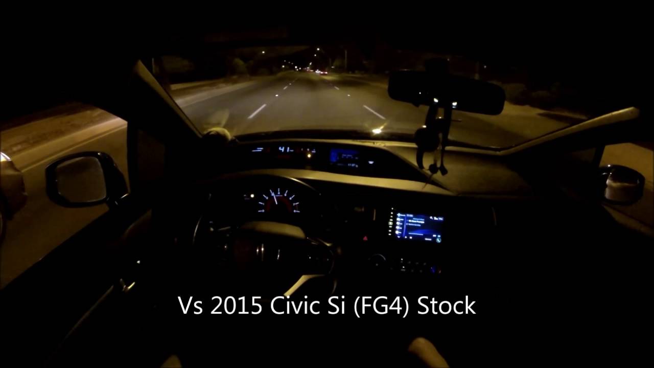 '13 Civic Si (FB6) vs '15 Civic Si (FG4) + 95 Civic Ej1 - YouTube