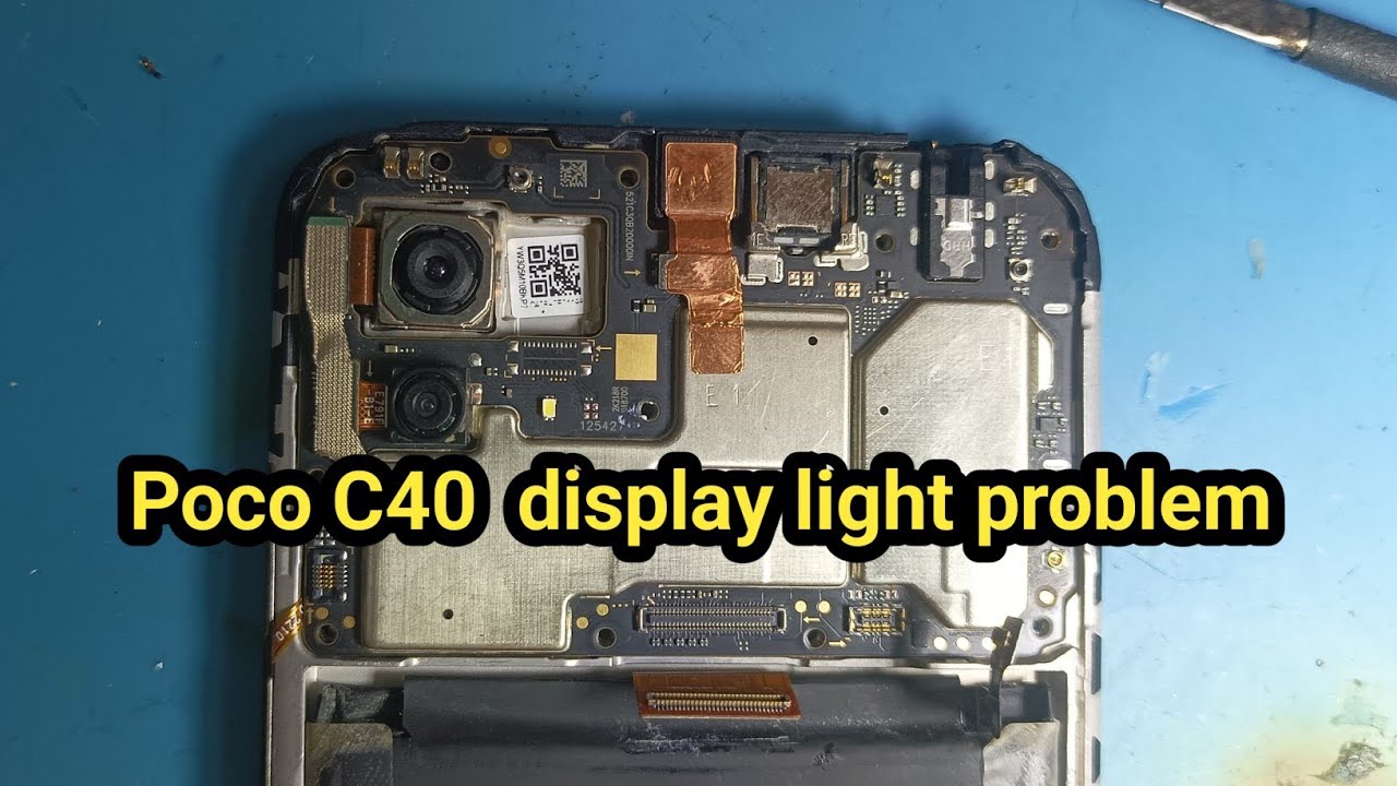 Poco c40 display light problem || Poco c40 display light solution - YouTube