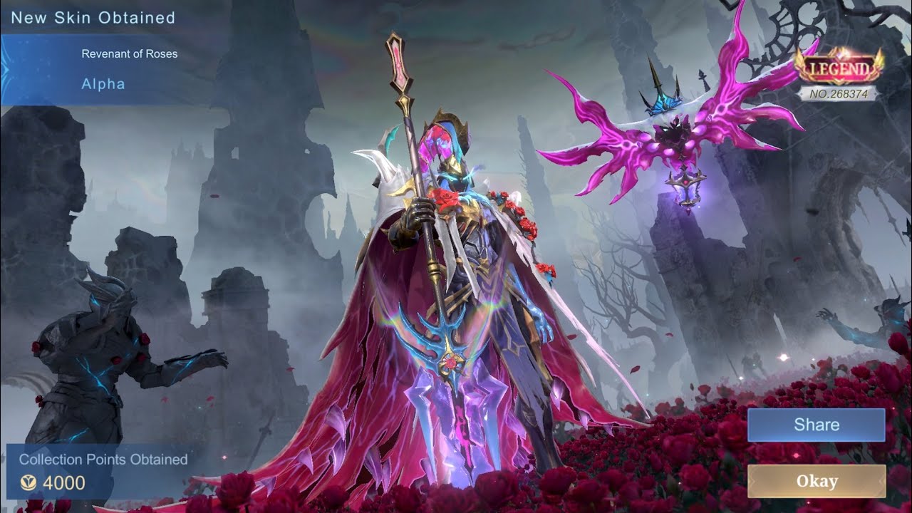 Getting Alpha Revenant of Roses LEGEND Skin Event | 6k+ 20250422tue ...