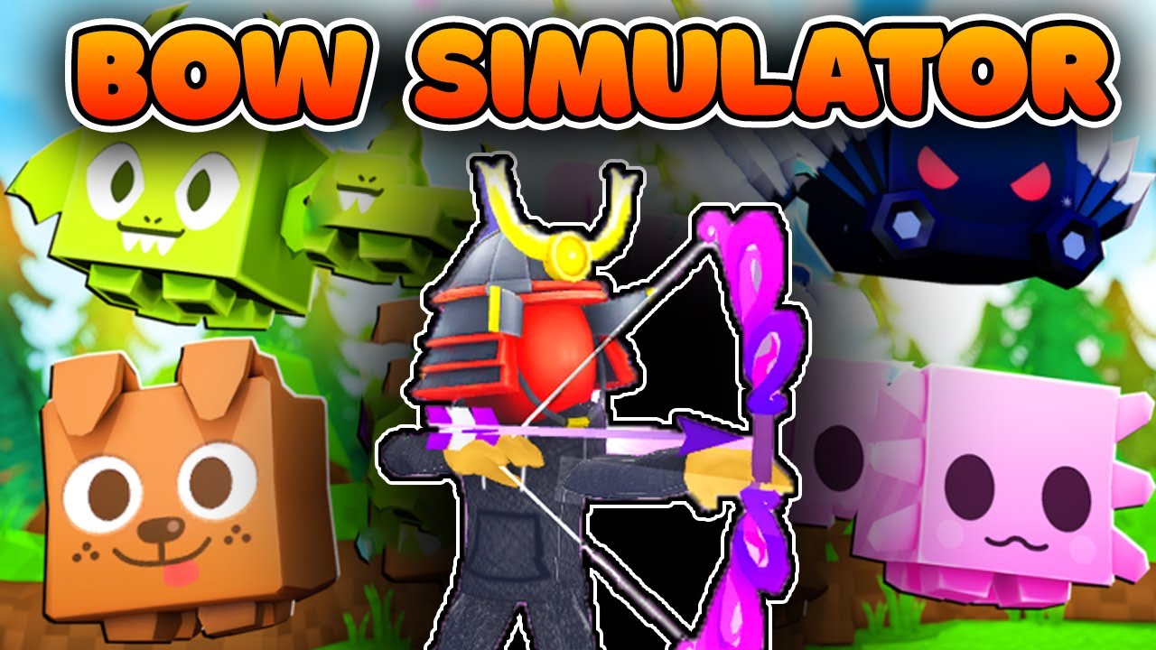 РАЗДАЧА PET SIMULATOR С ЛУКОМ BOW SIMULATOR ROBLOX - YouTube