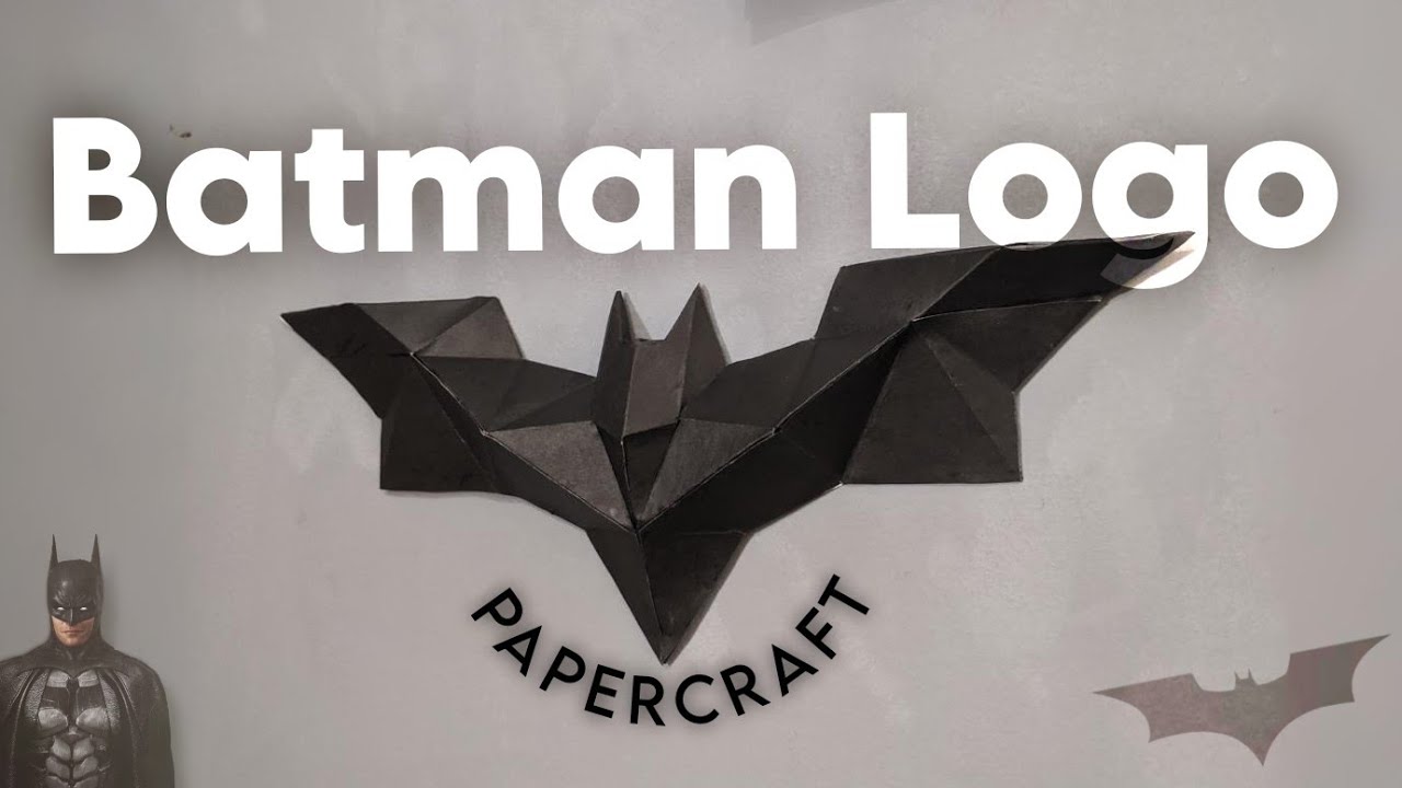 Batman Logo • Papercraft • Batman - YouTube