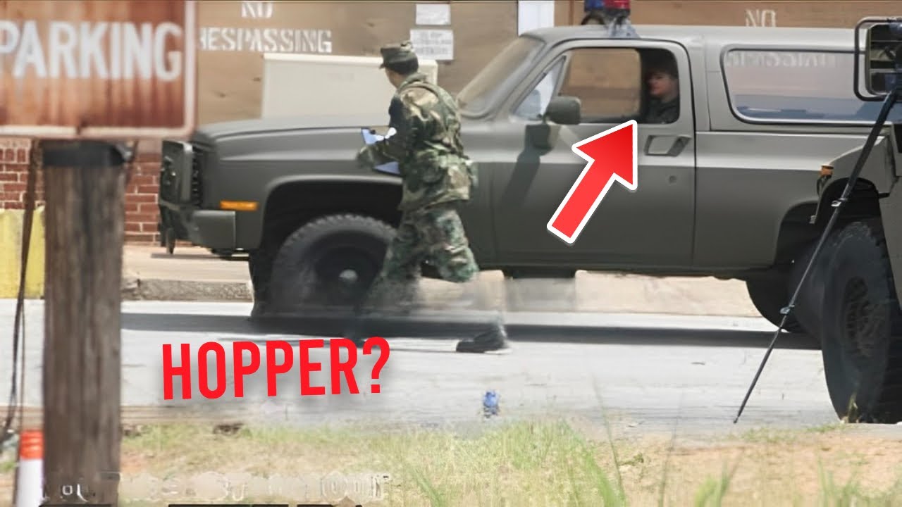 More Military in Downtown Hawkins in Stranger Things Season 5 Set ...